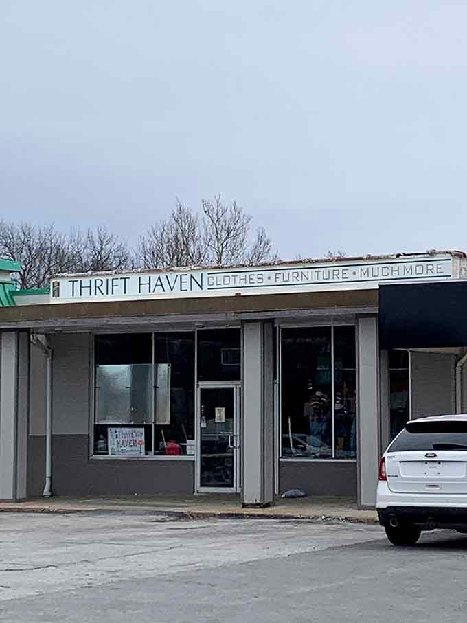 The simple storefront hides a treasure trove inside where "much more" isn't just a promise but a guarantee.