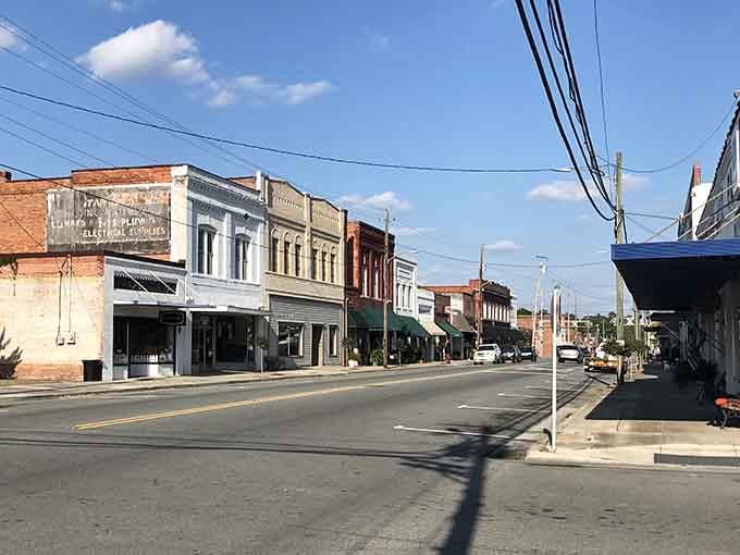 Wallace's main street architecture showcases classic storefronts where your shopping dollars stretch further than you'd expect.