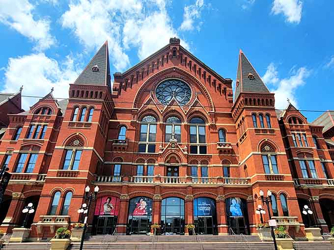 Those soaring towers and ornate details prove that concert halls can be just as dramatic as the performances inside.