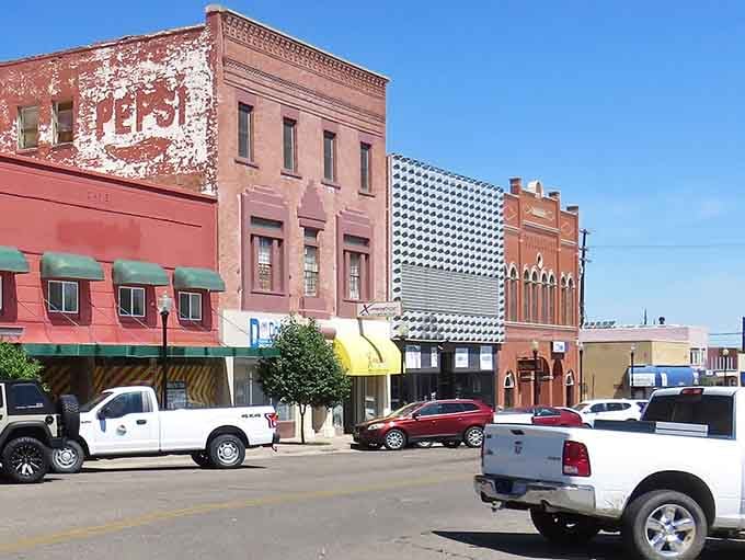 Vintage facades wear their age proudly, like laugh lines that tell stories worth hearing over coffee.