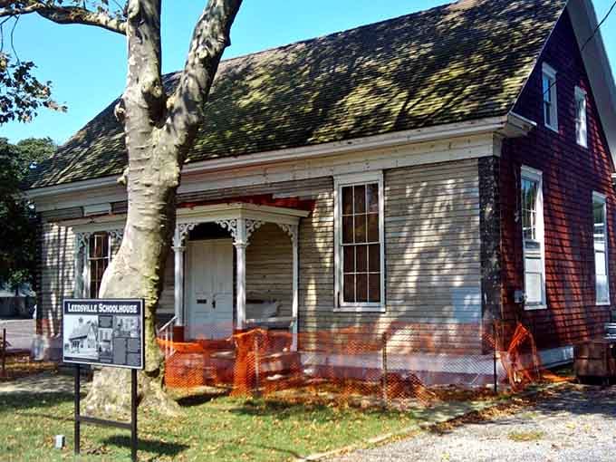 This historic schoolhouse stands as a charming reminder of Mays Landing's deep roots and commitment to preserving its past.