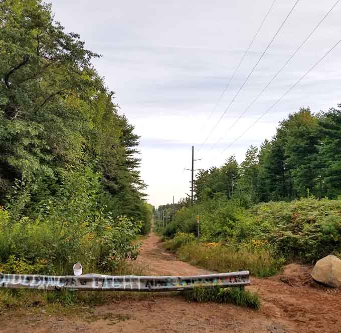 Power lines stretch endlessly down this isolated trail where the ordinary meets the unexplained every single night.