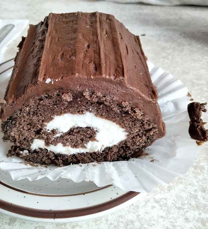 This chocolate cake roll is the kind of dessert that makes you glad you saved room, even when you didn't.