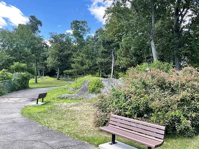 Find a bench, take a seat, and let the Hudson River do all the talking.