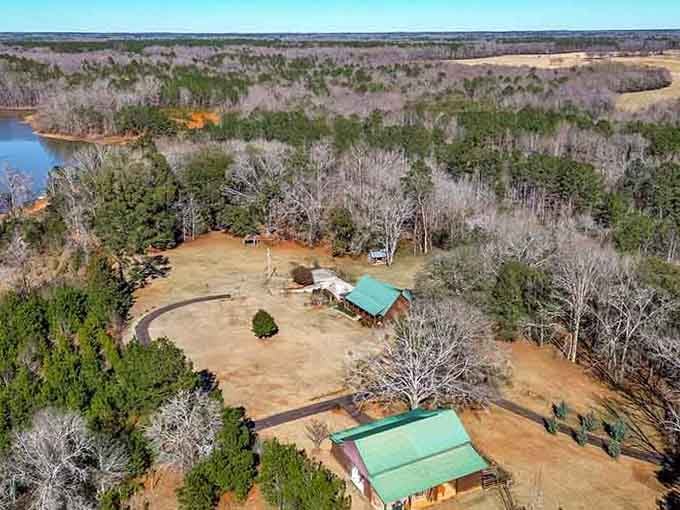 Lake Blackshear's peaceful shores where your biggest decision is fishing or napping, both excellent choices honestly.