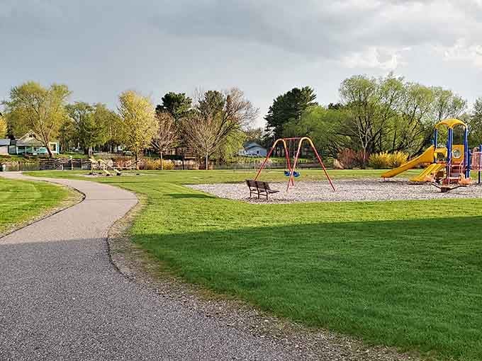 Parks where kids can actually be kids, and parents can breathe without checking their bank balance.