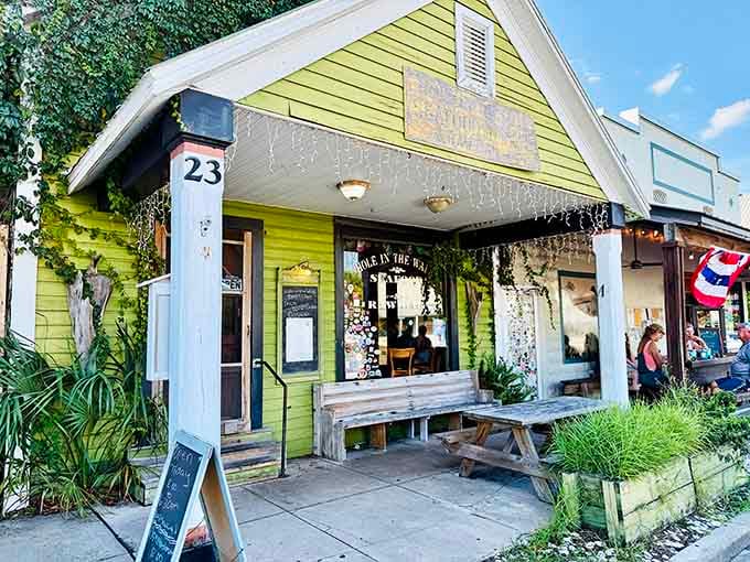 This charming storefront proves that the best seafood spots often come in the most unassuming packages you'll ever encounter.