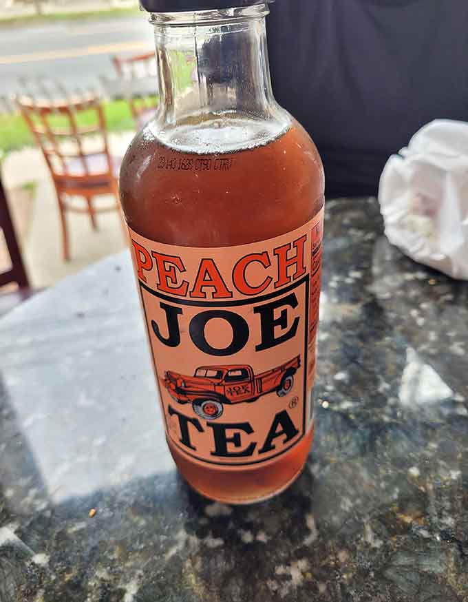 Even the beverages get the local treatment here, because every detail matters when you care about quality.