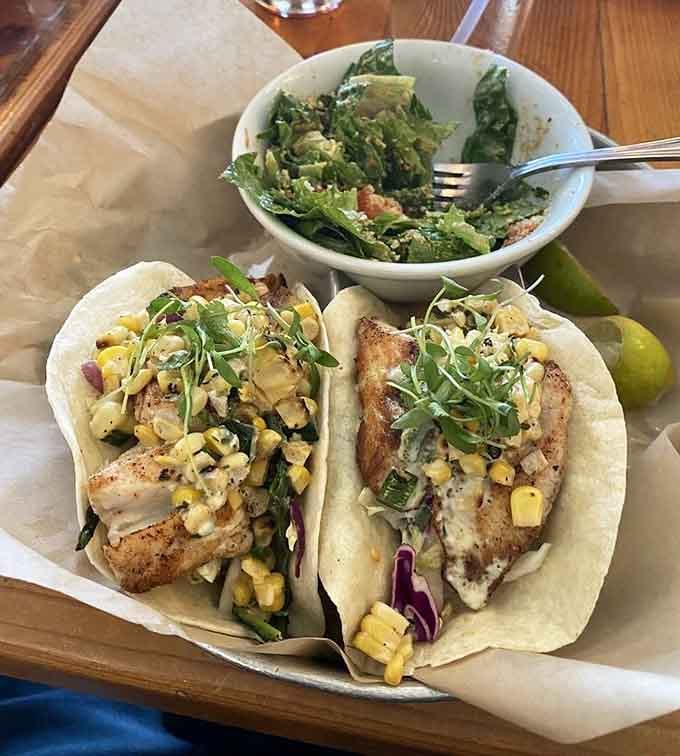 Fish tacos this fresh and colorful make you understand why people write love letters to food.