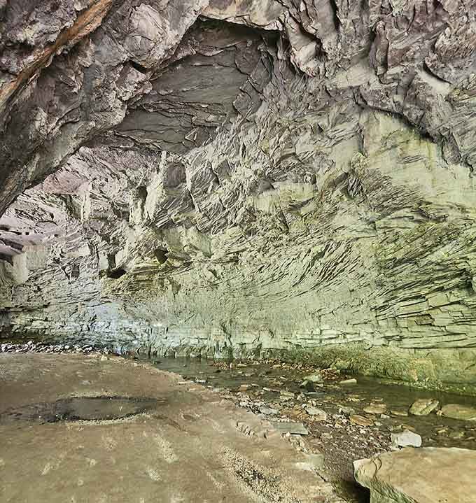 Box Canyon's towering walls make you feel appropriately small, which is oddly comforting in the best possible way.