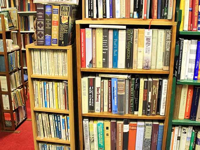 Real books with real pages, the kind that don't need charging and actually look good on shelves.