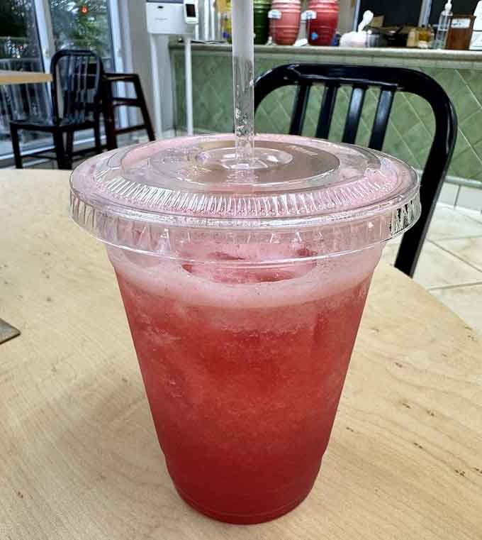 Refreshing watermelon agua fresca: the perfect antidote to Los Angeles heat and spicy salsa adventures.