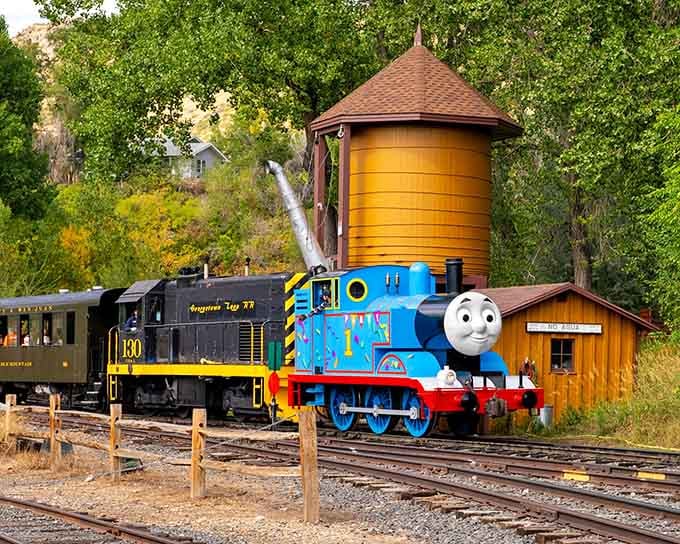 Thomas meets real steam power, creating the ultimate crossover event for kids and nostalgic adults alike.