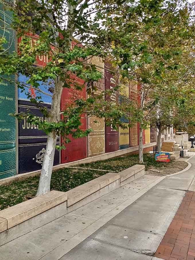 A leisurely stroll past these massive volumes beats any virtual bookstore browsing experience, hands down every time.