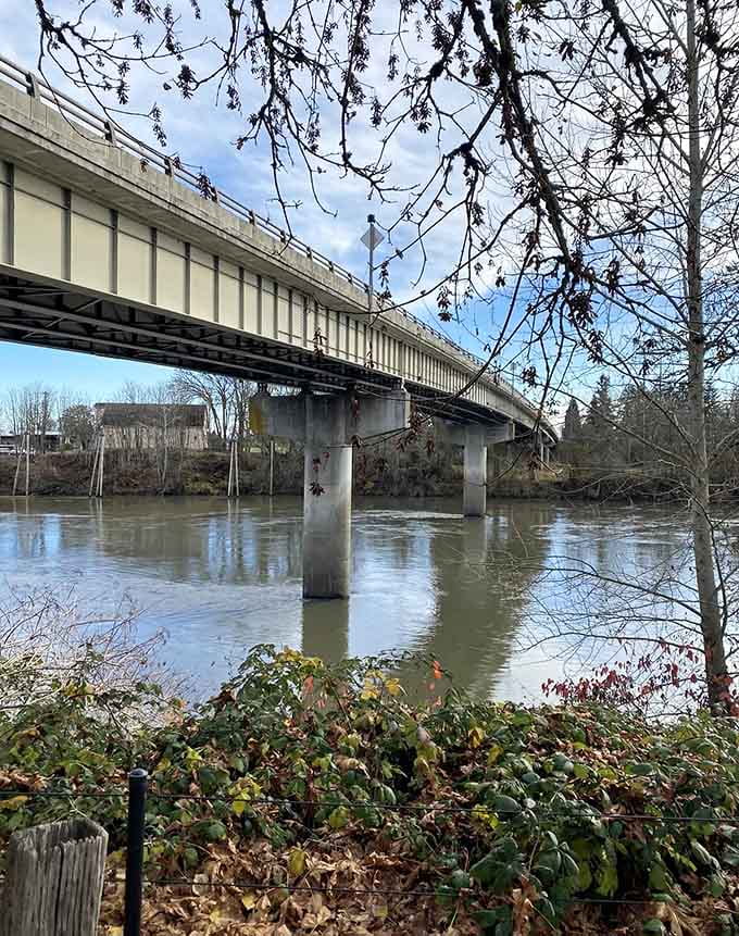 Modern bridges span the Willamette, connecting both sides of town and giving you excellent vantage points for contemplation.