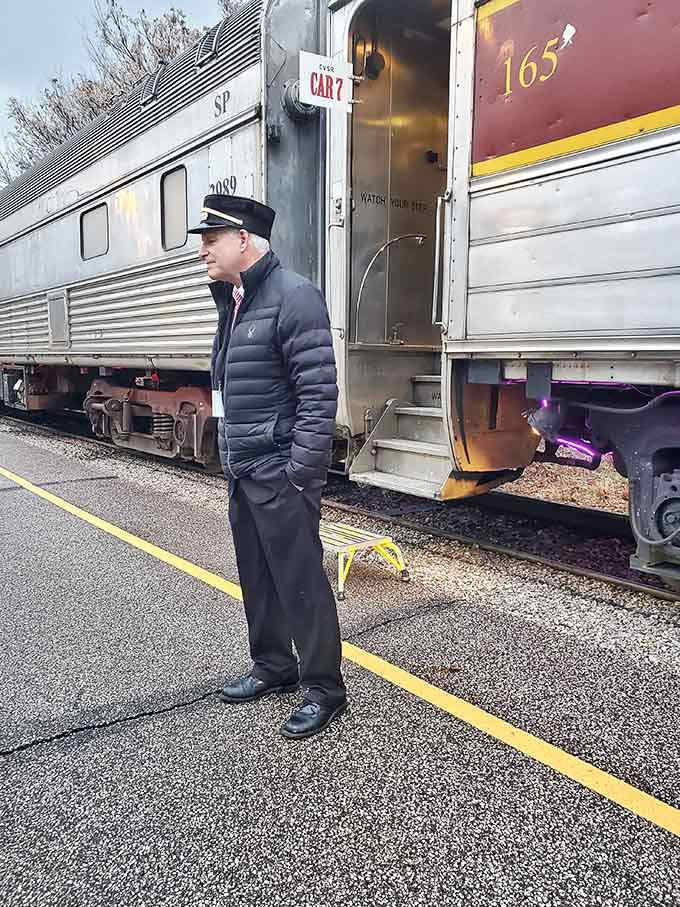 Your friendly conductor keeps the journey running smoother than your morning commute ever dreamed of being.