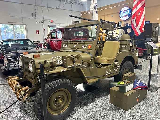 This military Jeep served its country with honor; now it educates visitors about American ingenuity and grit.