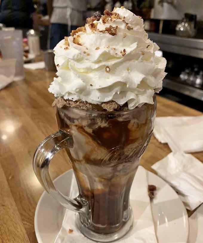That chocolate sundae towers higher than your willpower and tastes better than your best life decisions.