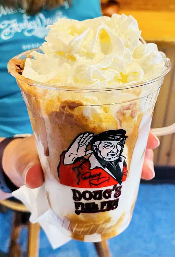 The Fluffernutter Sundae: because after fried seafood, obviously you need peanut butter, marshmallow, and whipped cream therapy.
