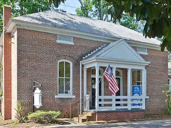 The Cotton Mill Museum proves industrial buildings can age gracefully, unlike most of us after forty.