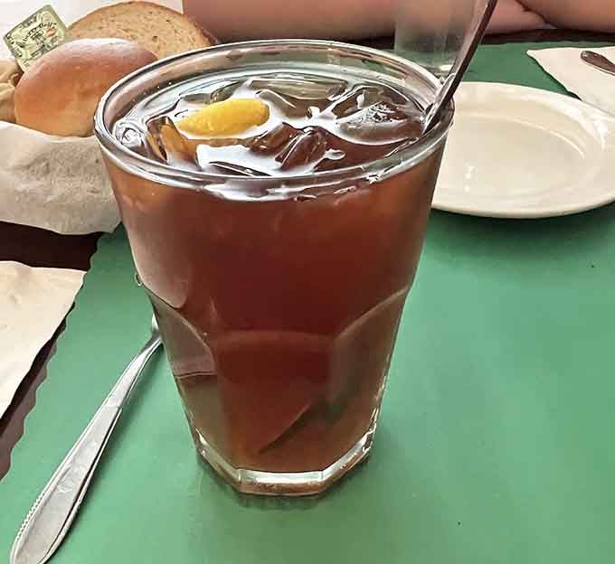 Ice-cold beverages served in proper glassware because even drinks deserve to be treated with Old World respect.