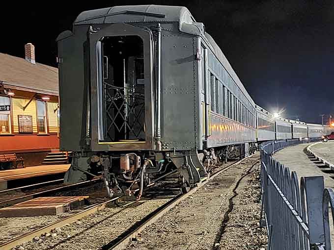 Even at night, these vintage beauties command attention like movie stars who refuse to leave the spotlight gracefully.