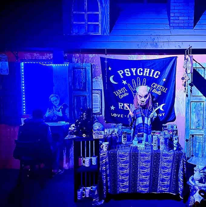 Even the psychic probably didn't see you screaming this much in your future tonight.