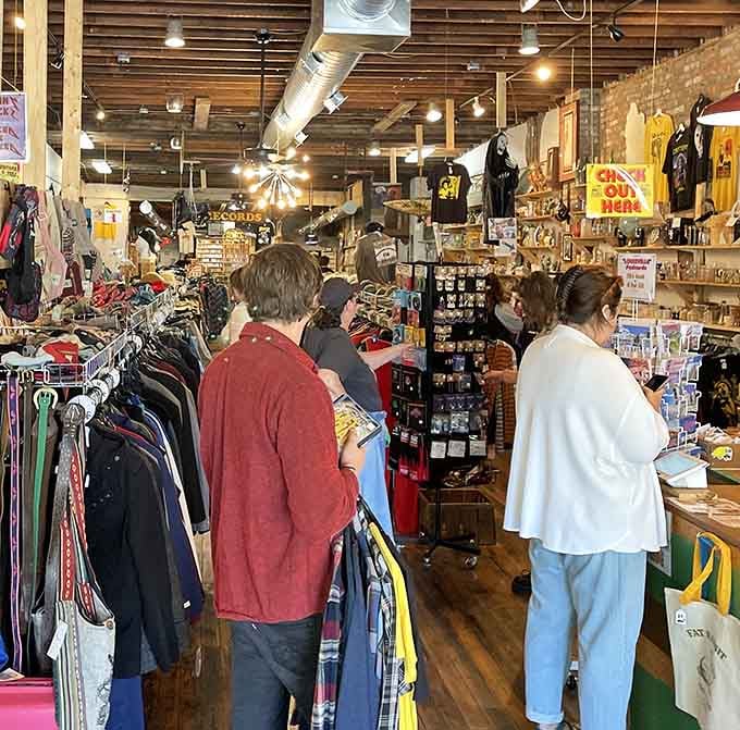 Real shoppers discovering real treasures in real time, proving that thrift store magic happens every single day here.
