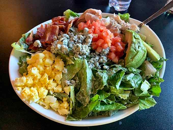 This Cobb salad brings the whole garden party together, with enough toppings to make every bite taste completely different.