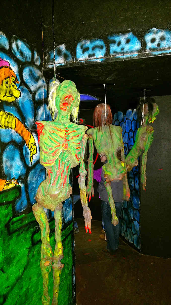 Behind that chain-link fence lurks something that definitely didn't pass its last health inspection, if you know what I mean.