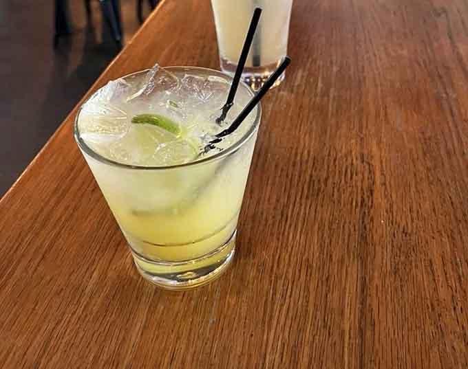 Sometimes the perfect meal needs the perfect drink, and this refreshing companion knows exactly what it's doing here today.