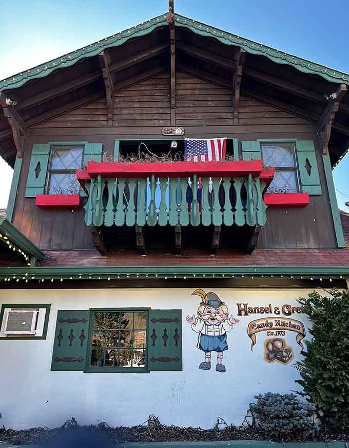 Hansel and Gretel would've never made it past this candy shop&mdash;the gingerbread alone is worth getting lost for.