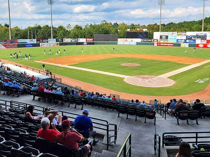 L. P. Frans Stadium delivers minor league baseball excitement at prices that won't strike out your entertainment budget.
