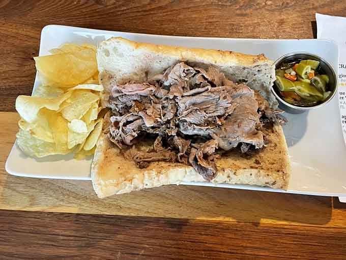 Italian beef piled high on fresh bread, bringing authentic Chicago sandwich culture straight to Florida.