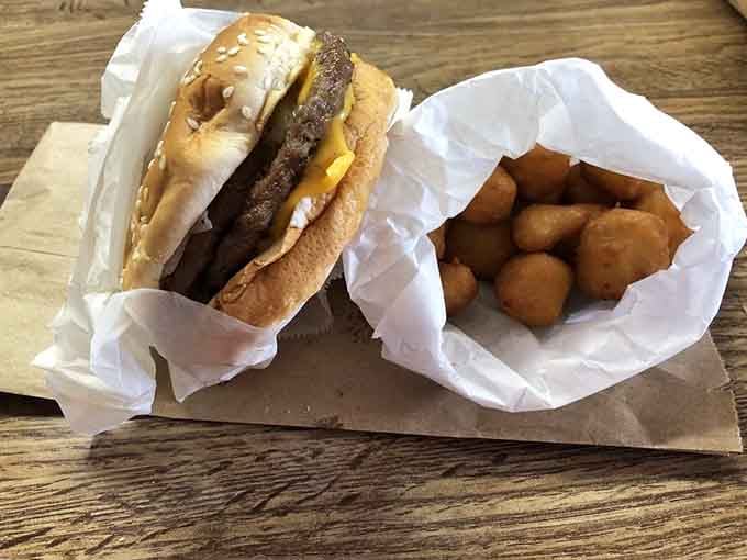 Double the beef, double the cheese, tater tots on the side because sometimes more really is more.