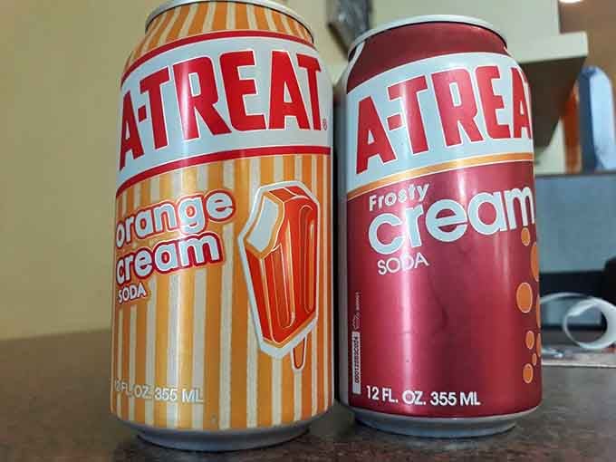 A-Treat sodas bring that nostalgic Pennsylvania touch to your barbecue feast, because local matters here too.