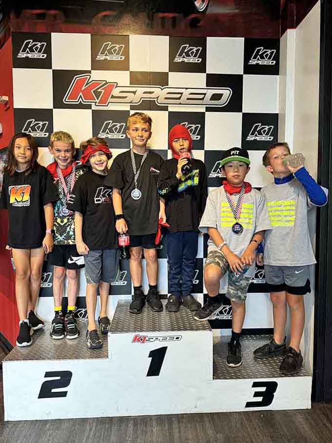 Victory tastes sweeter on the podium, especially when you're standing above your trash-talking brother-in-law who swore he'd win.