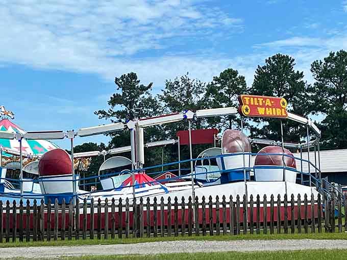 Nothing says "classic fun" quite like a Tilt-A-Whirl that's been spinning joy for generations of families.