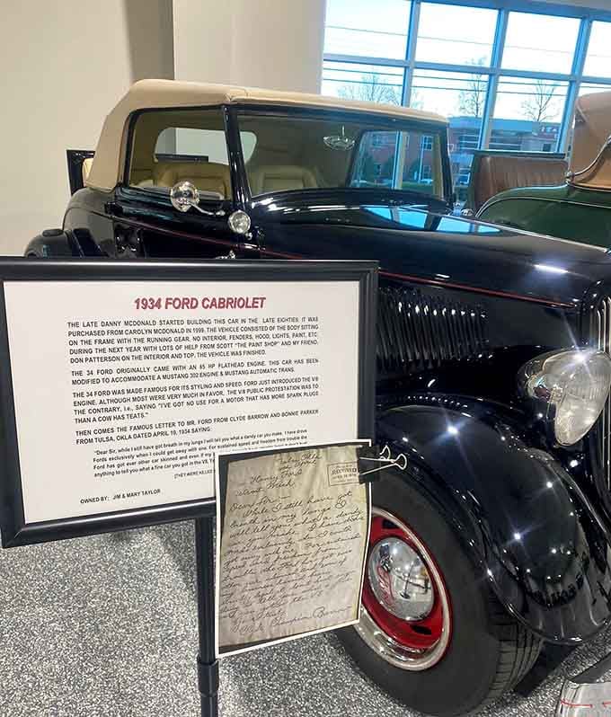 This sleek Ford Cabriolet still looks ready to cruise down Main Street like it's 1934.