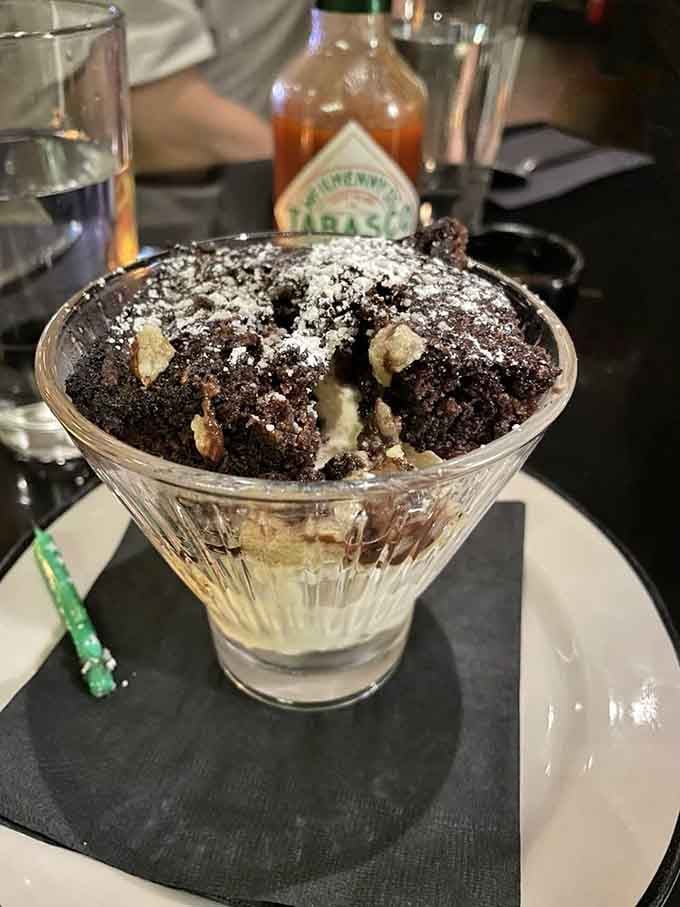 The Brownie Explosion lives up to its name, threatening your waistline and your willpower in equal measure.