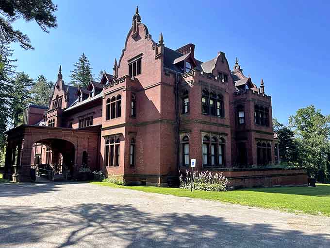 Ventfort Hall's Jacobean Revival architecture is basically showing off, and honestly, it's earned the right.