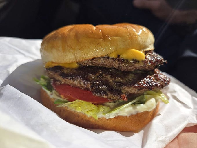 The double cheeseburger: for when you're really hungry or just making excellent life choices, probably both.