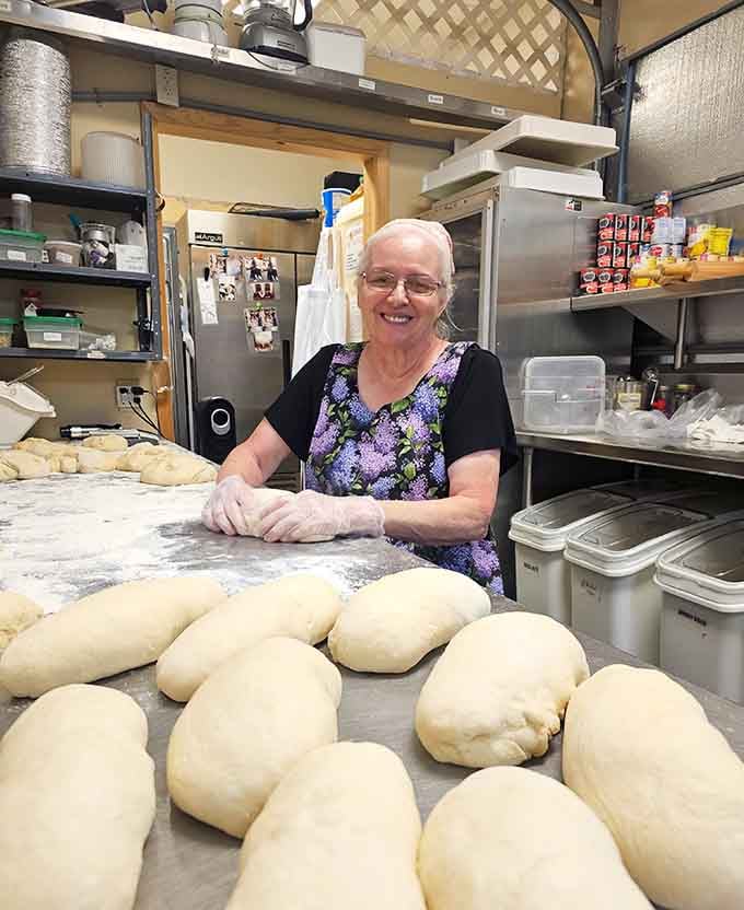 Behind every great bakery is someone who knows their way around dough, and this kitchen proves it beautifully.