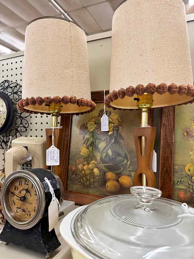 These lamps with their textured shades could make your living room look like a Wes Anderson film set.