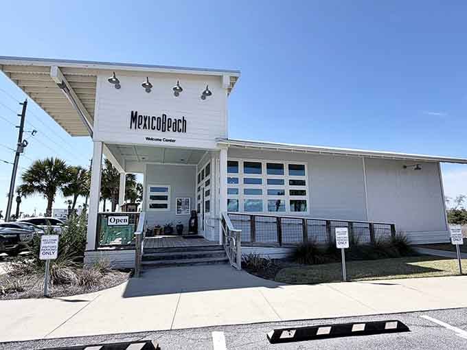 Modern and welcoming, this visitor center says "we rebuilt stronger" without losing that coastal soul everyone loves.