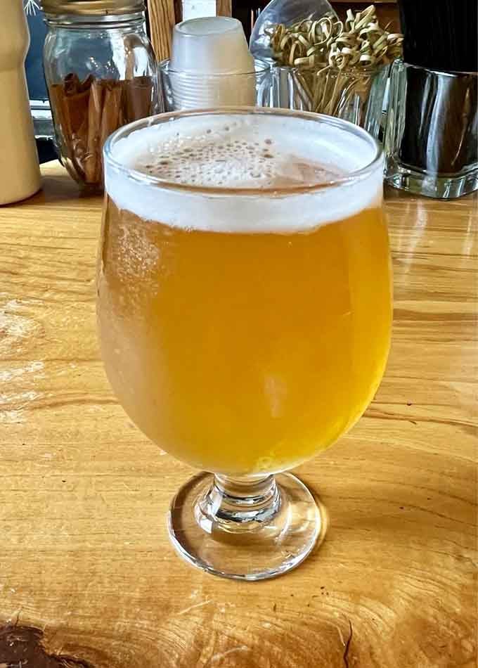 A cold one to wash down all that smoky goodness, because barbecue and beverages are eternal companions.