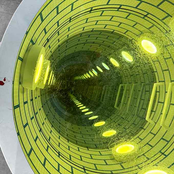 Peer into this swirling vortex and contemplate infinity, or at least what you're having for dinner tonight.