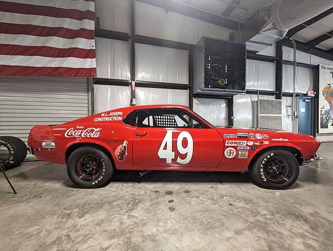 This Coca-Cola sponsored race car proves that speed and refreshment have always gone hand in hand.