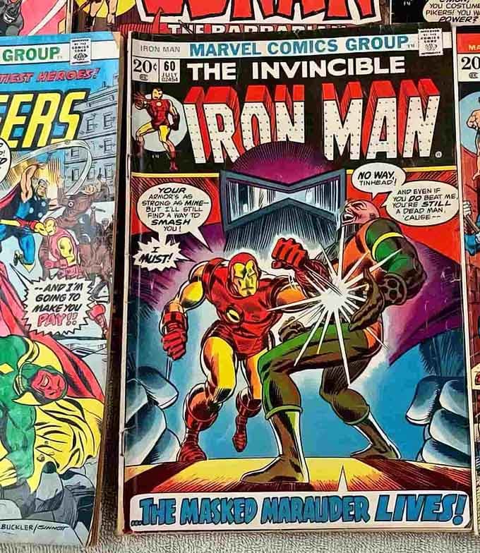 Vintage Iron Man comics remind us that today's collectibles were once tomorrow's recycling, now they're treasure again.