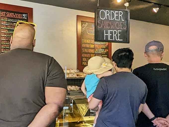 That "Order Sandwiches Here" sign might be the most beautiful words you'll read all day when hunger strikes at noon.